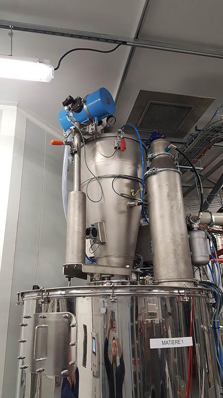 Transferencia neumática - Aspiración fase densa | Palamatic Process